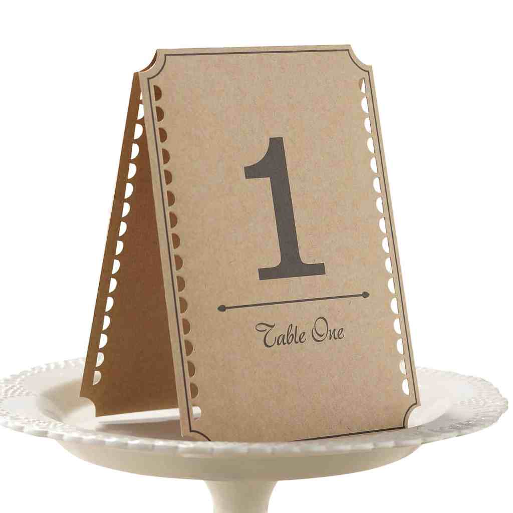 Kraft Table Numbers | Tara's Wonderworld