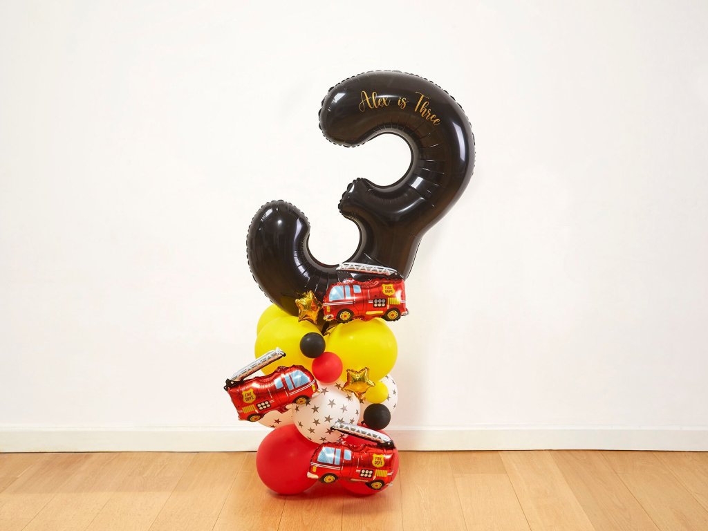 DIY Fire Engine Balloon Sculpture | Tara's Wonderworld