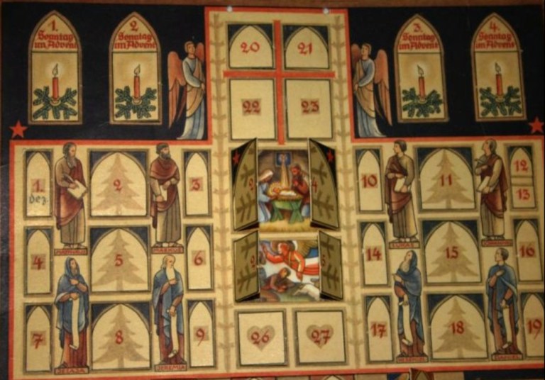 What is the story behind the Advent calendar? | Tara's Wonderworld