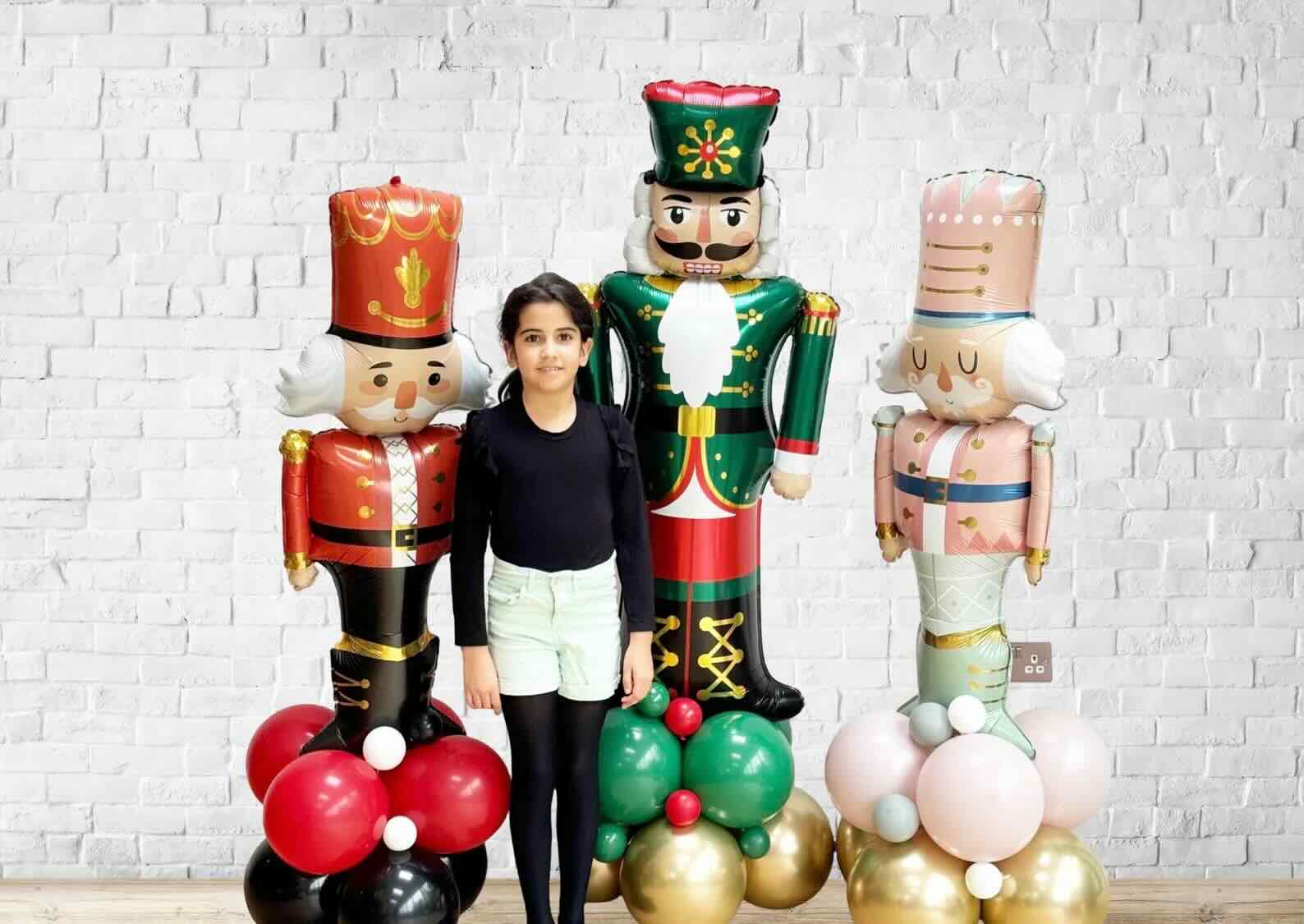 DIY Giant Nutcracker Balloon Sculpture | Tara's Wonderworld